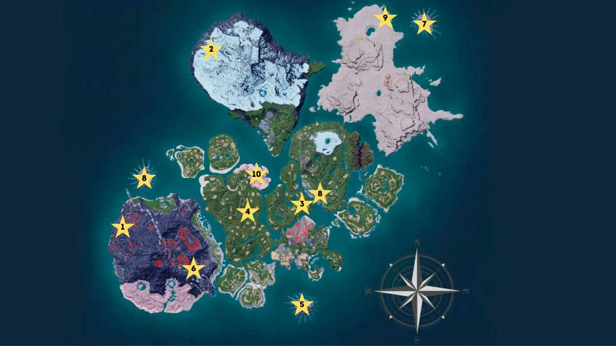 Palworld Map Tips: How to Navigate Every Zone