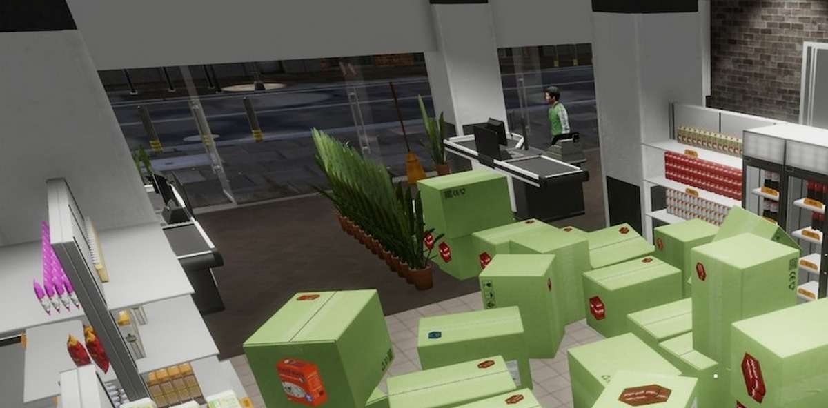 Supermarket Together Update Half Pallets & Decoration Benches